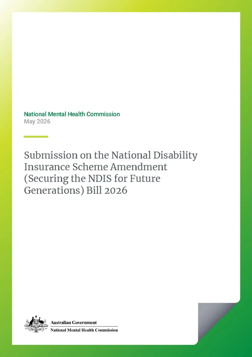 Submission on the National Disability Insurance Scheme Amendment ...